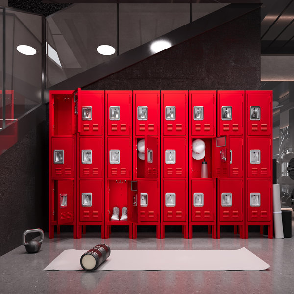 Kaer Steel 3 - Tier 12'' Home Locker | Wayfair