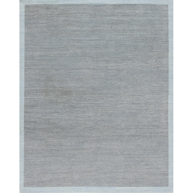 Samad Rugs Textures Hand Knotted Wool Solid Color Rug | Wayfair