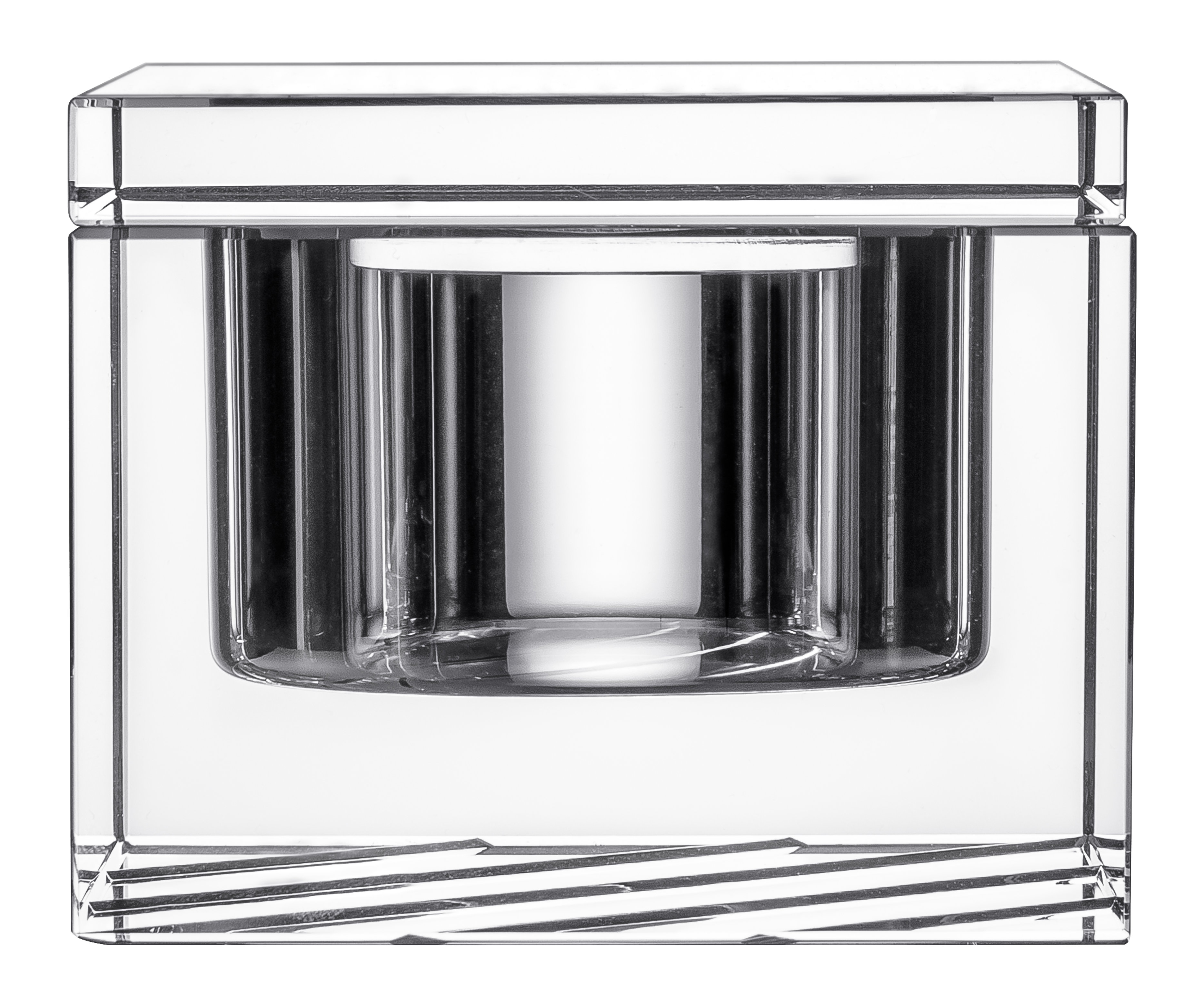 Orrefors Stripe Decorative Covered Box & Reviews | Wayfair