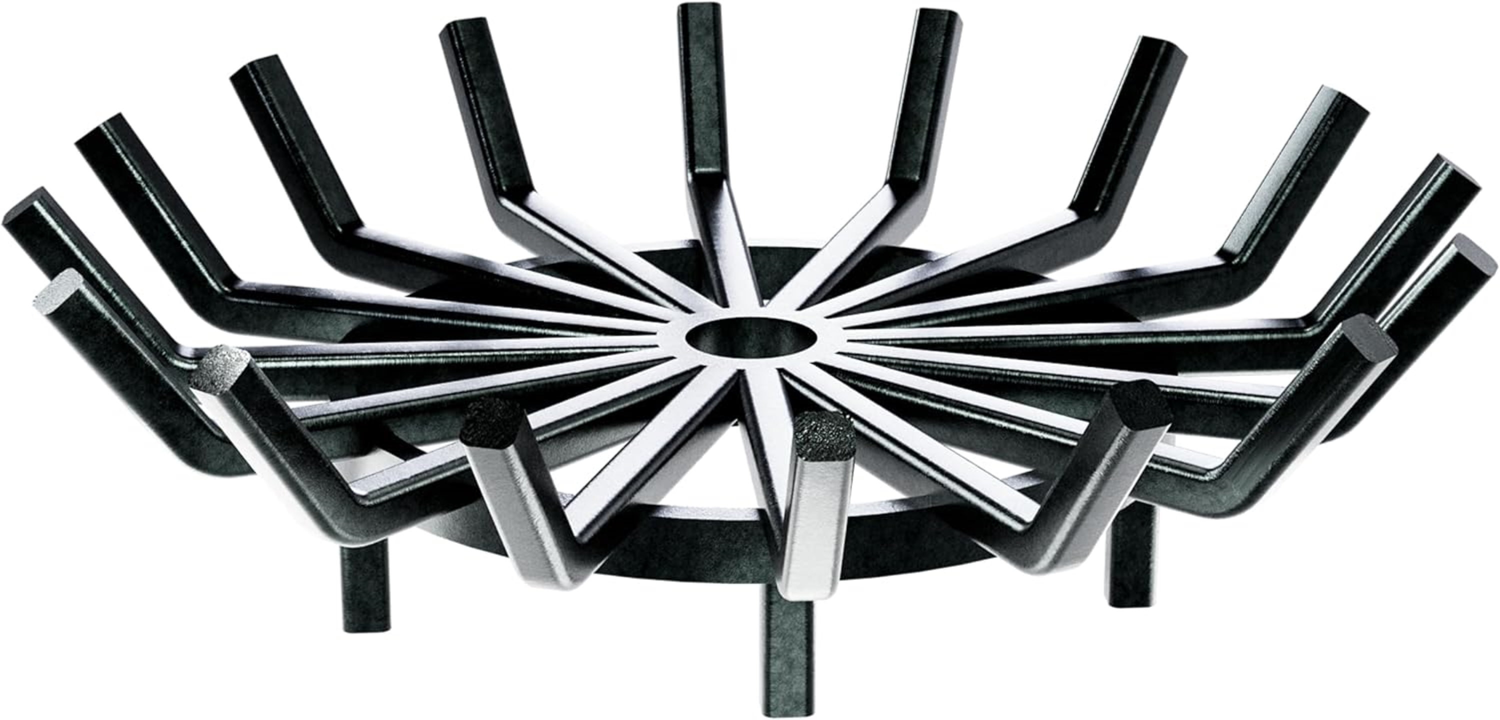 Rebrilliant Round Fire Grate Log Grate 16 Bars | Wayfair