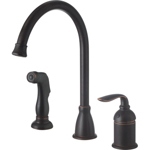 CMI Majestic Kitchen Faucet with Side Spray & Reviews | Wayfair