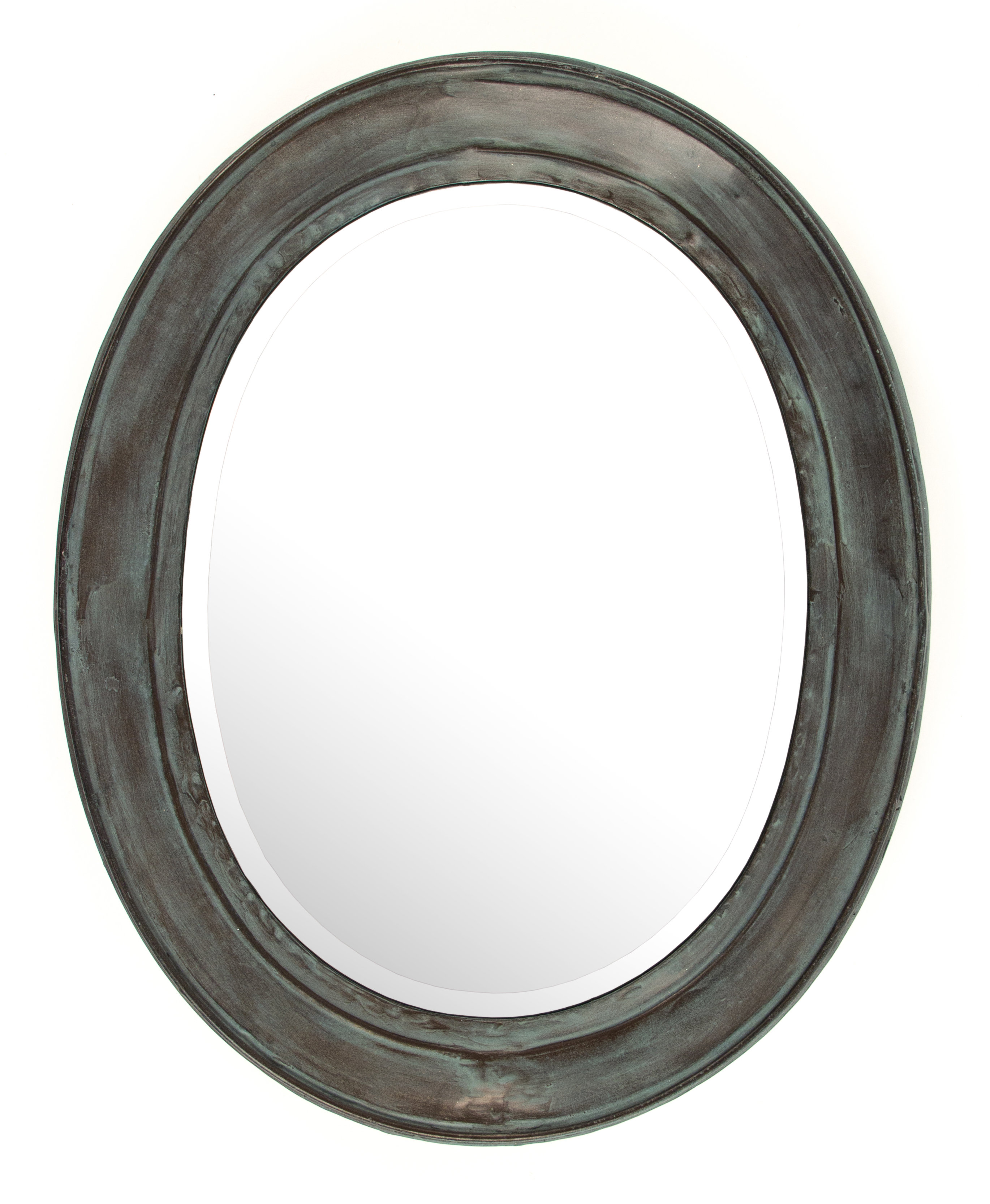 Zentique Rund Metal Oval Wall Mirror | Wayfair