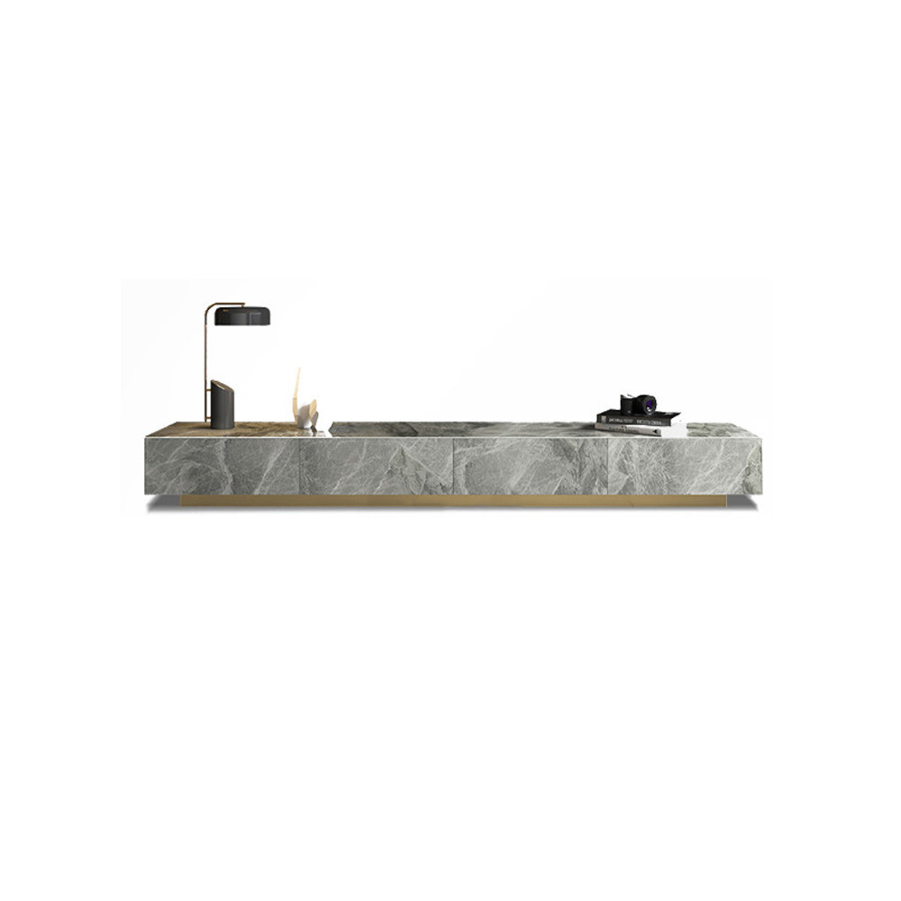 Orren Ellis Modern Simple Rock Slab TV Stand - Wayfair Canada