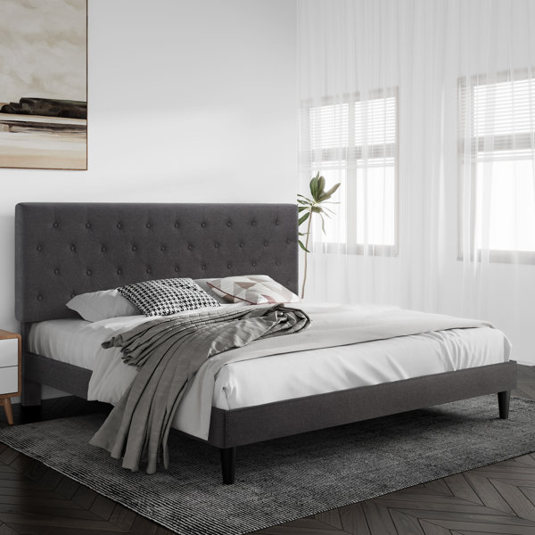 Red Barrel Studio® Bayles Upholstered Bed | Wayfair