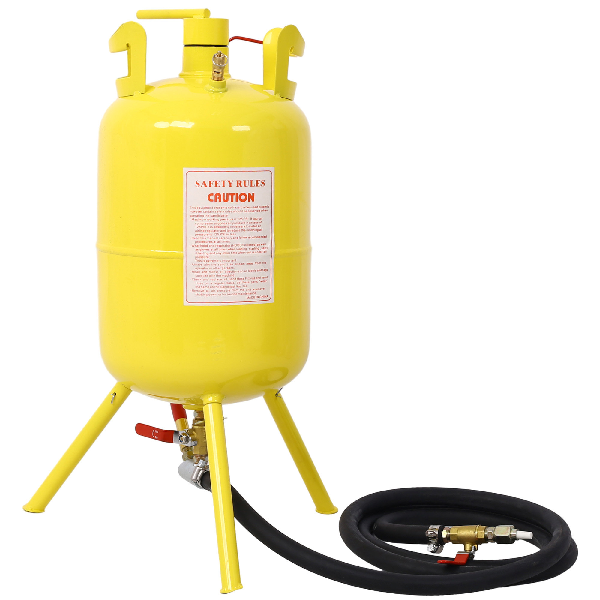 HANGZHOUSHANGYI Portable 5-Gallons Air Sand Blaster Handle Sandblasting ...