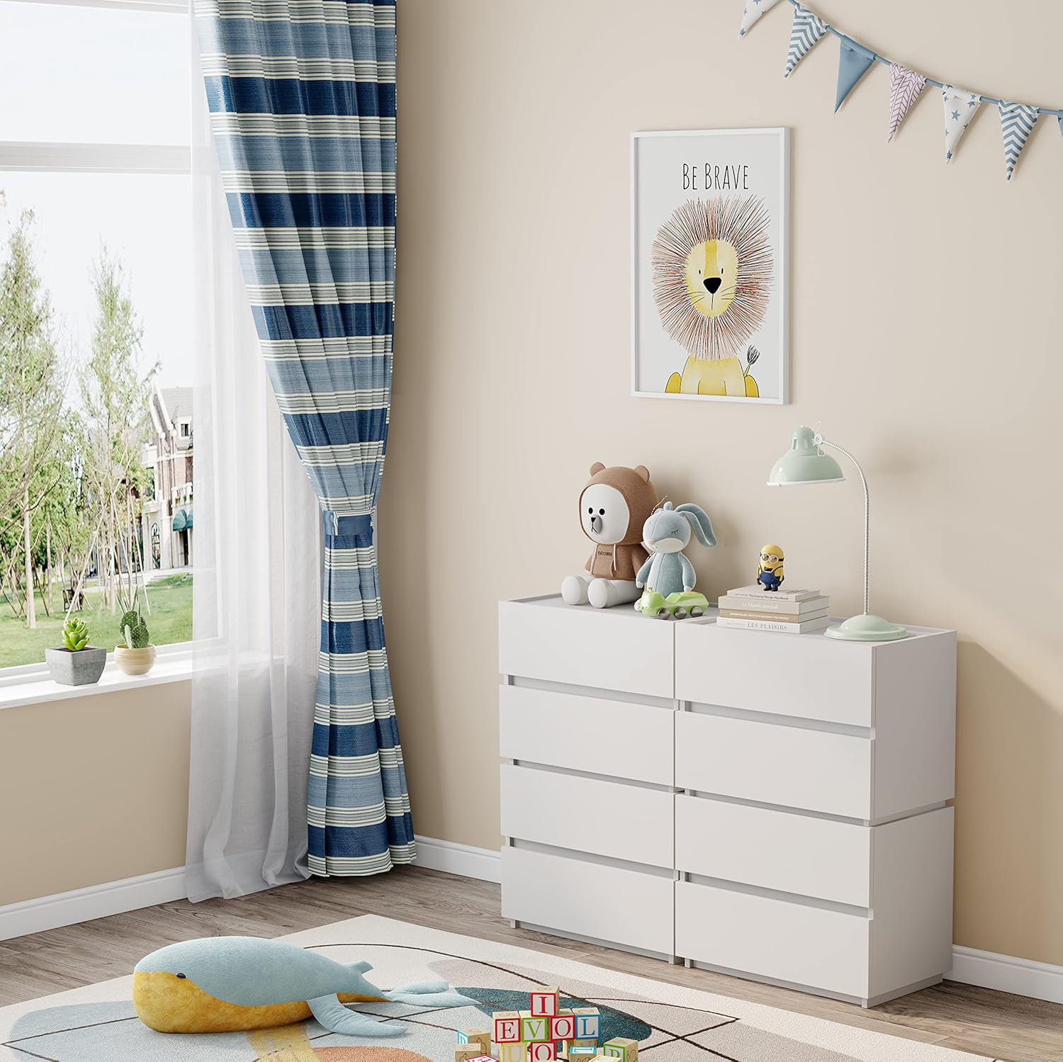 Wrought Studio Stackable 2 Drawer Dresser, Small Dressers for Closet ...