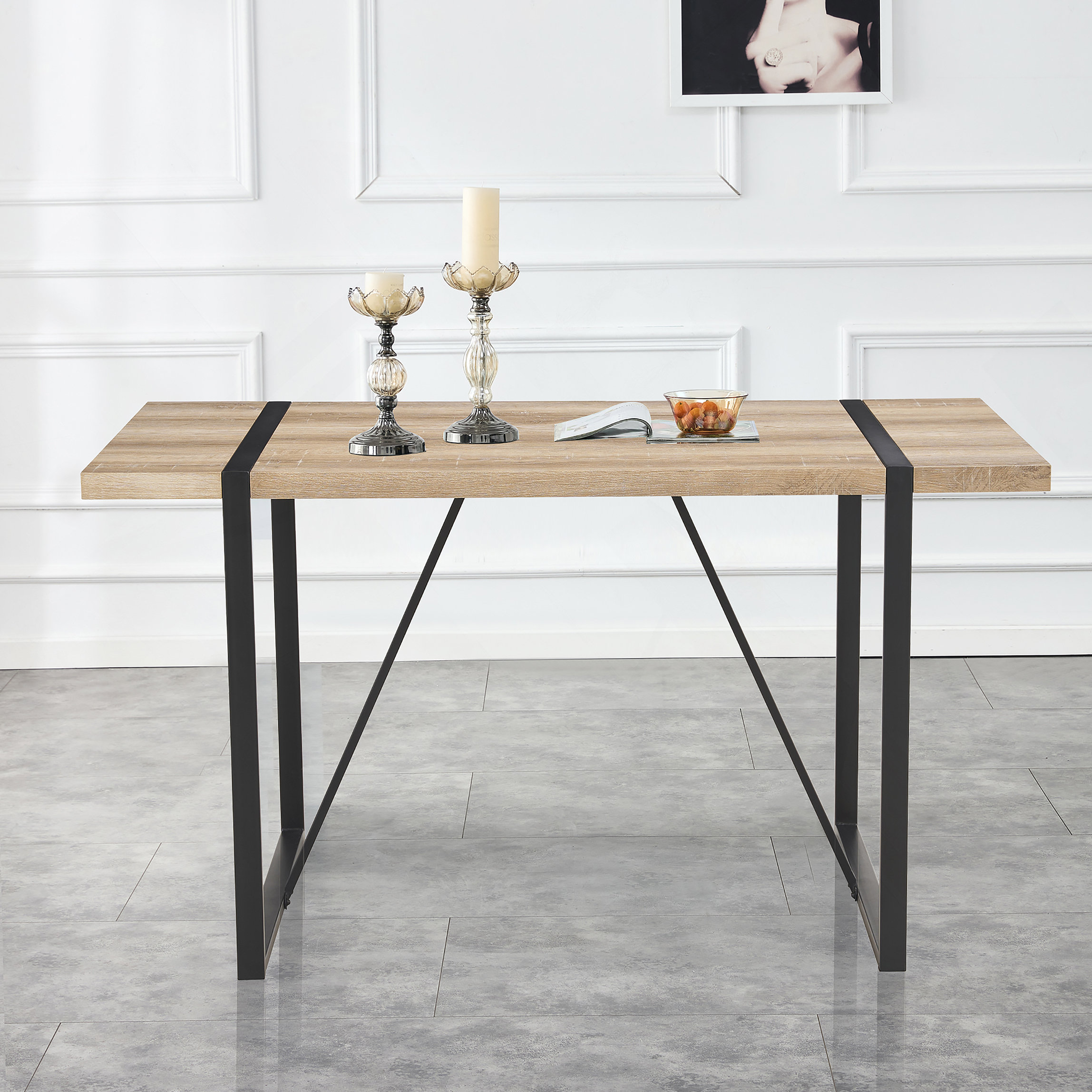 Wrought Studio™ 1 Piece Rectangular Dining Table Without Chair | Wayfair