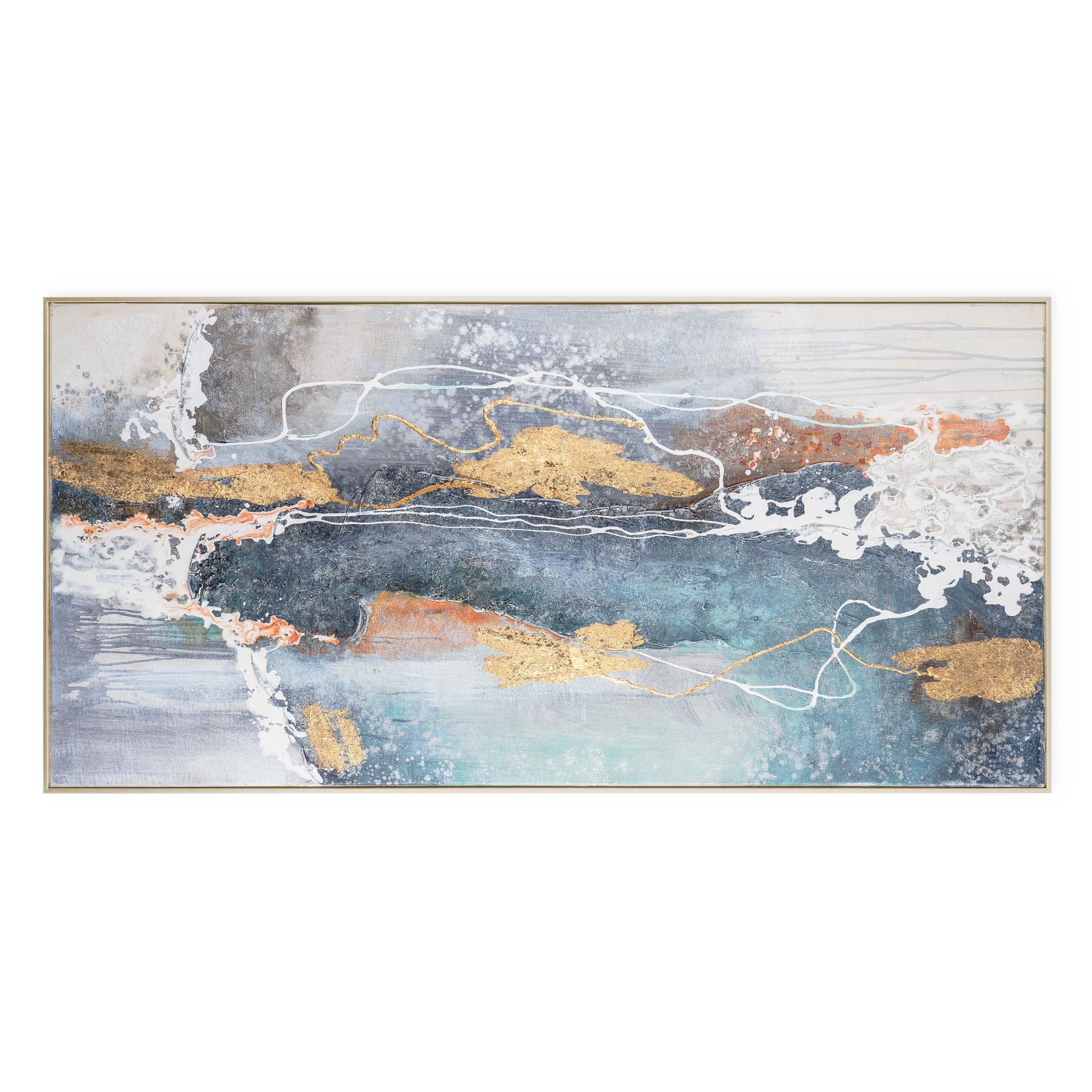Orren Ellis Bounding Main, Hand Painted Canvas - Wayfair Canada