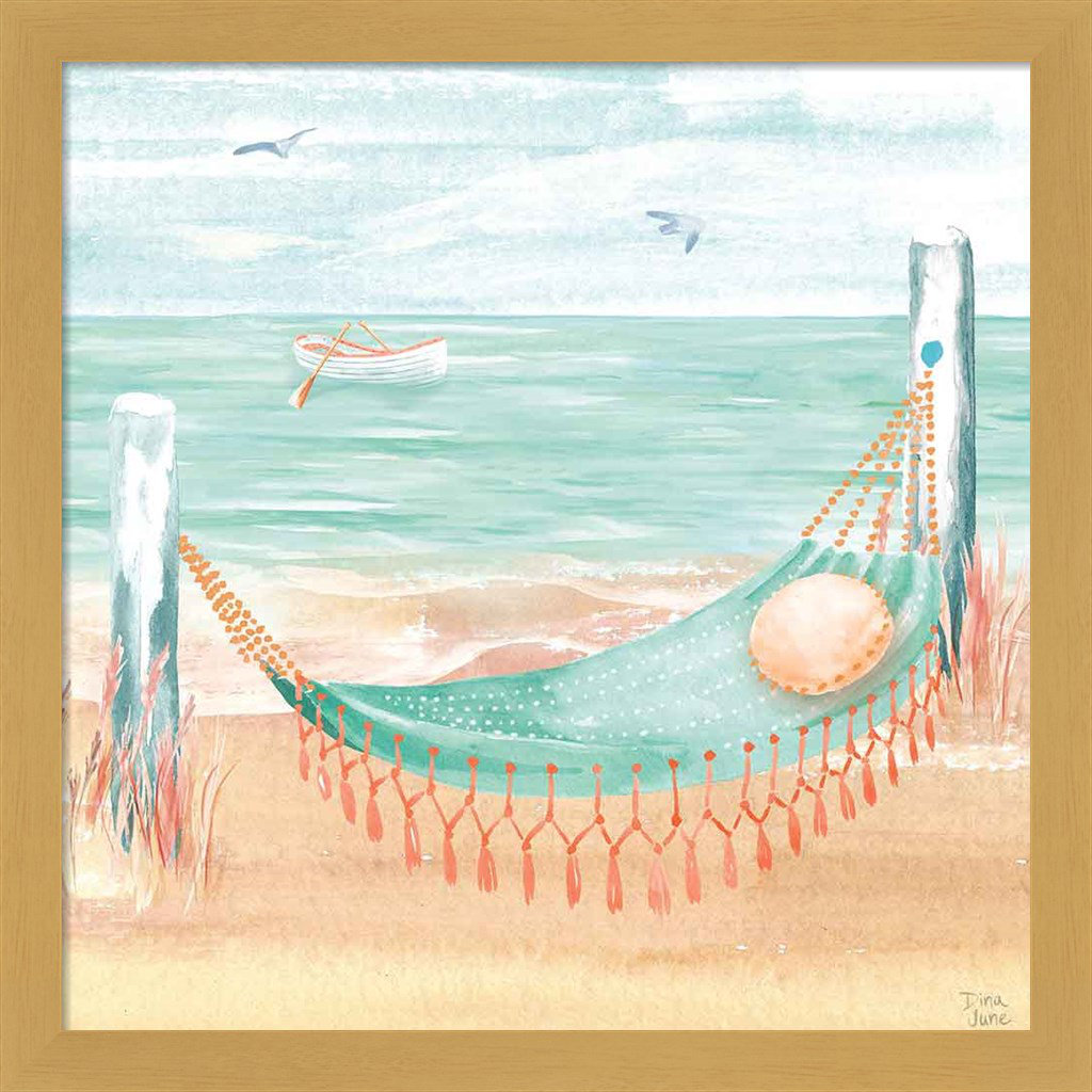 Highland Dunes Ocean Breeze VI by Dina June - Picture Frame Graphic Art ...