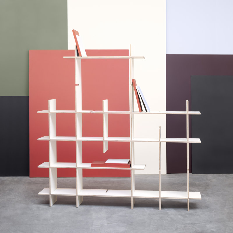 Ebern Designs Marlean 223 H x 223 W Bookcase | Wayfair.co.uk
