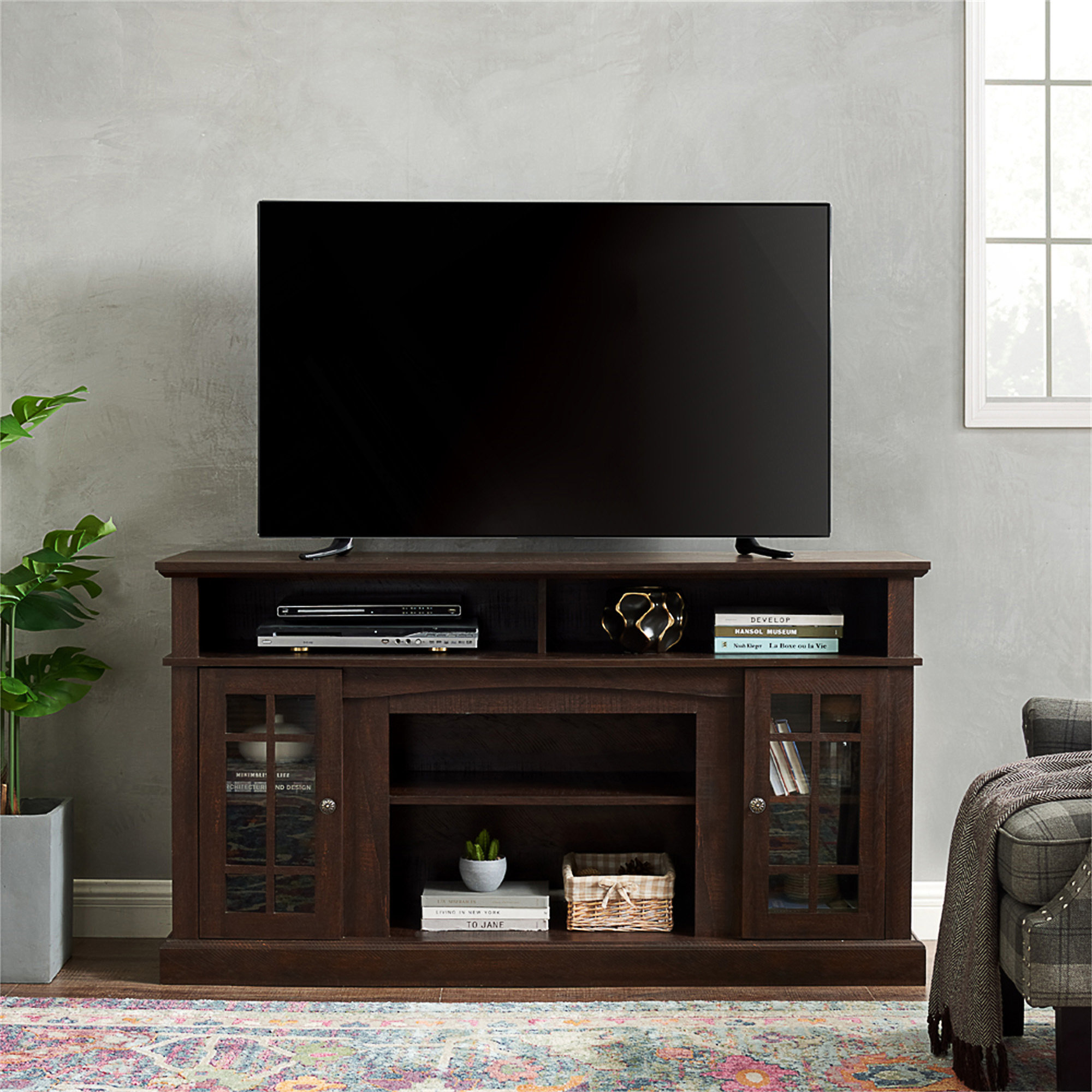 Lark Manor™ Classic TV Media Stand Modern Entertainment Console For TV ...