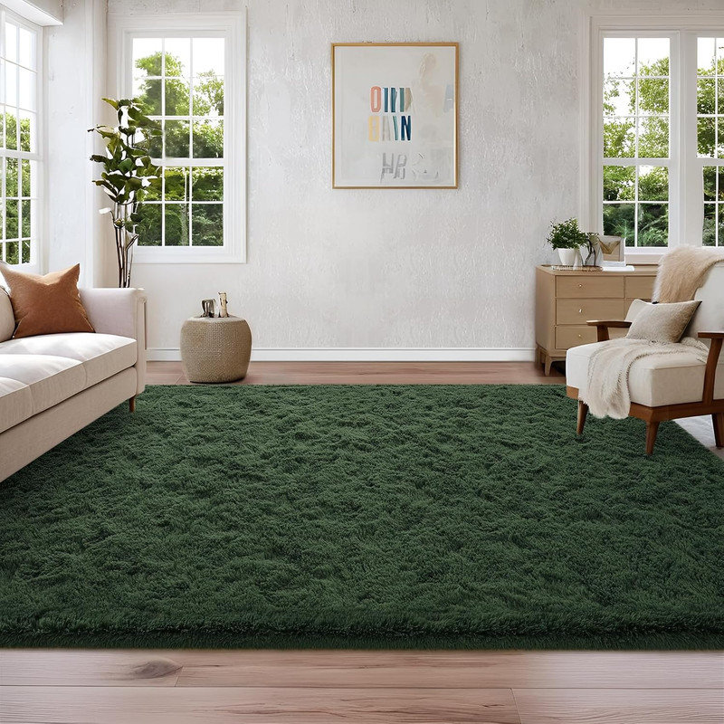 Everly Quinn Area Rugs for Bedroom Living Room, Fluffy Rug | Wayfair