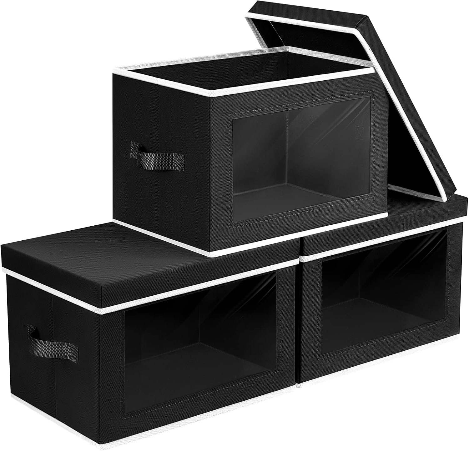 Rebrilliant Foldable Storage Boxes With Clear Window - Clothes ...