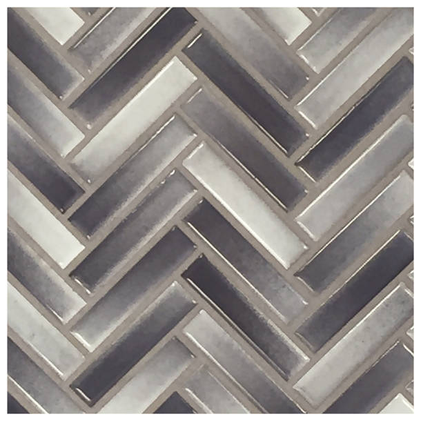 KDC Tile and Marble 1" x 1" Ceramic Mosaic Sheet Wall Tile & Reviews ...
