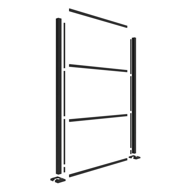 Freestyle 2 ft. x 4 ft. Decorative Screen Panel Frame Kit | Wayfair