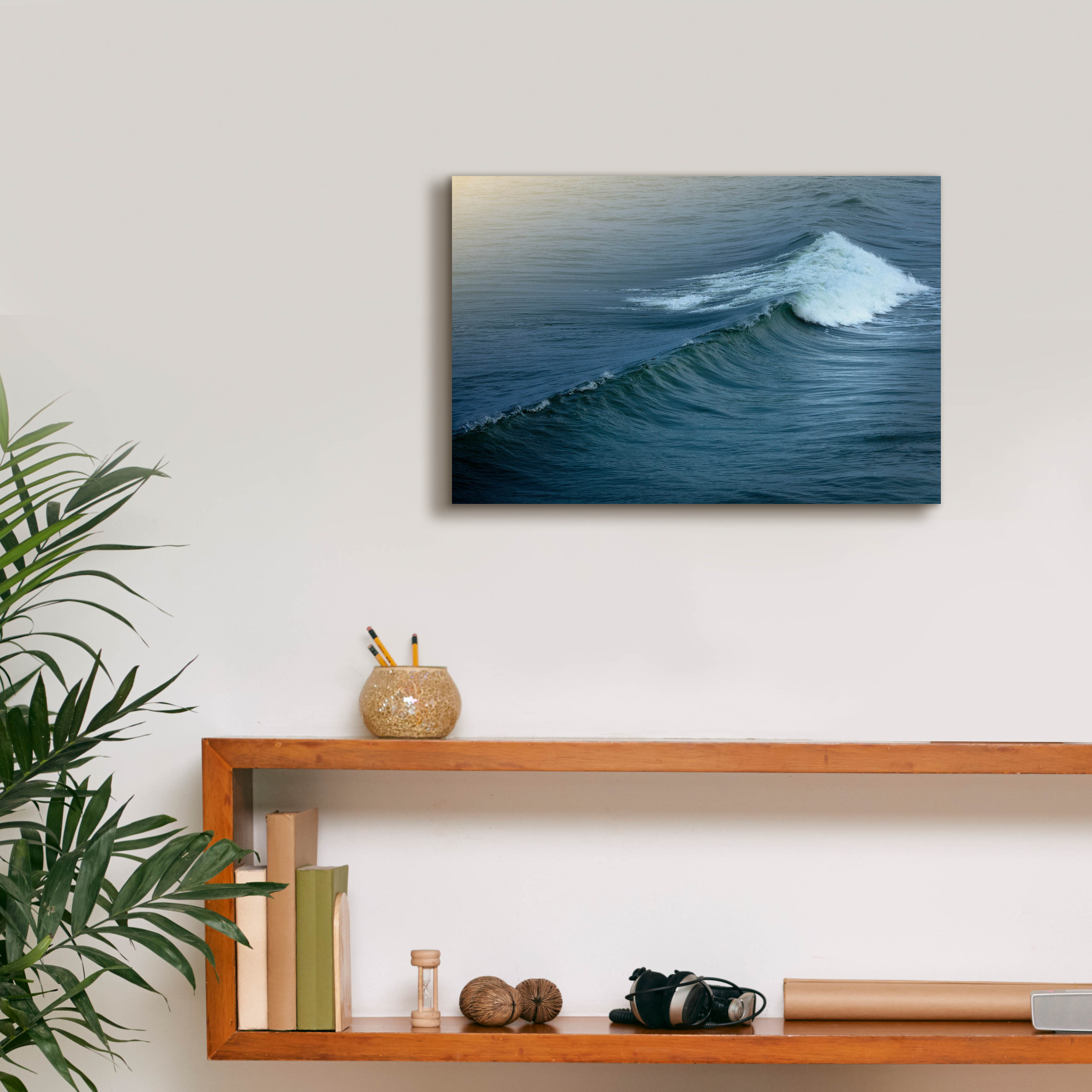 Epic Graffiti 'Ocean 2' by Ian Winstanley Canvas Wall Art | Wayfair