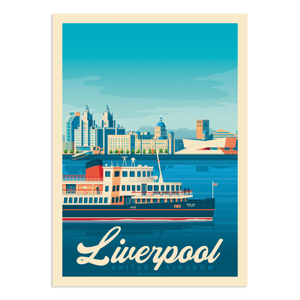 Happy Larry Poster Liverpool | Wayfair.ie