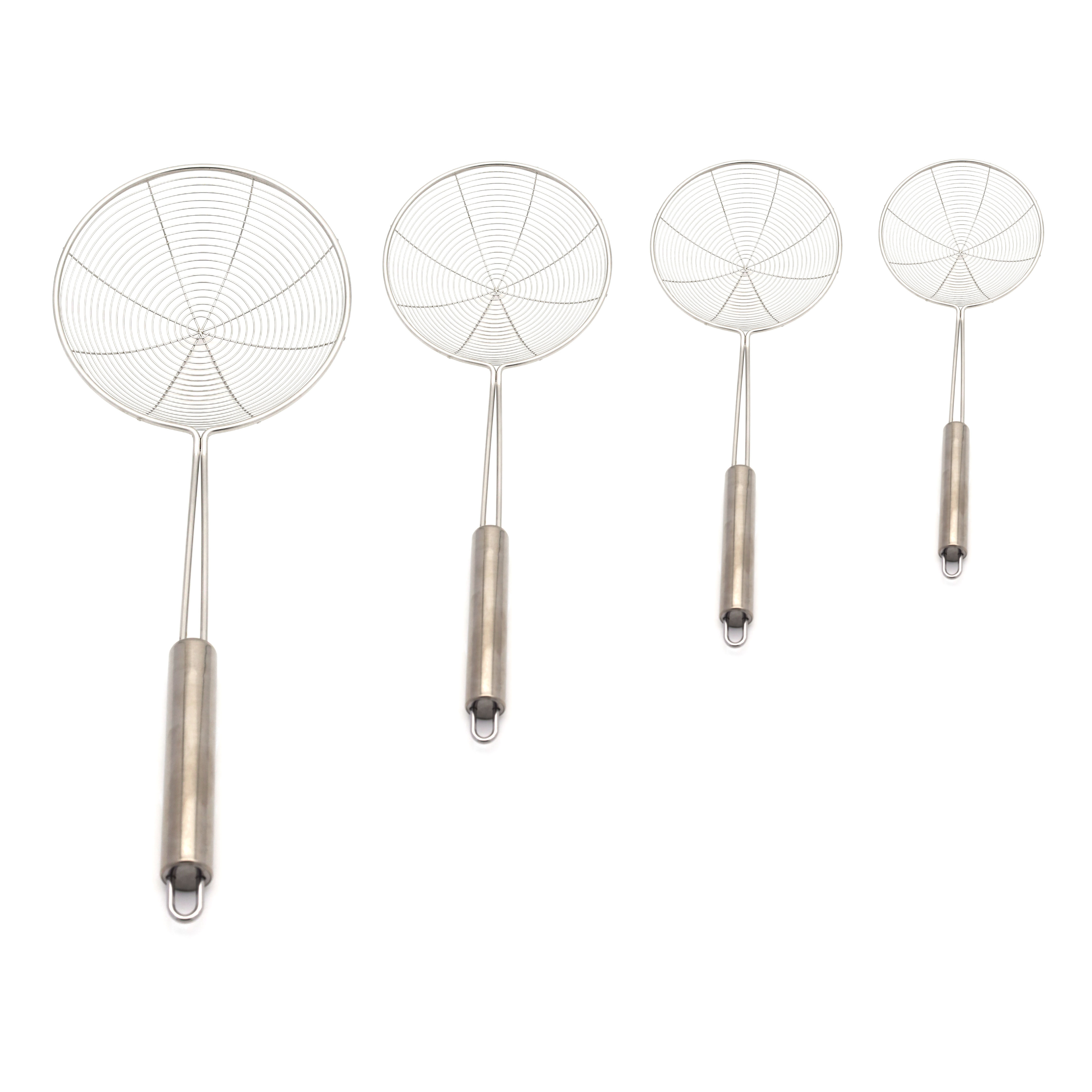 17 Stories Premium Spider Strainer / Sieve Round Handle | Wayfair.co.uk