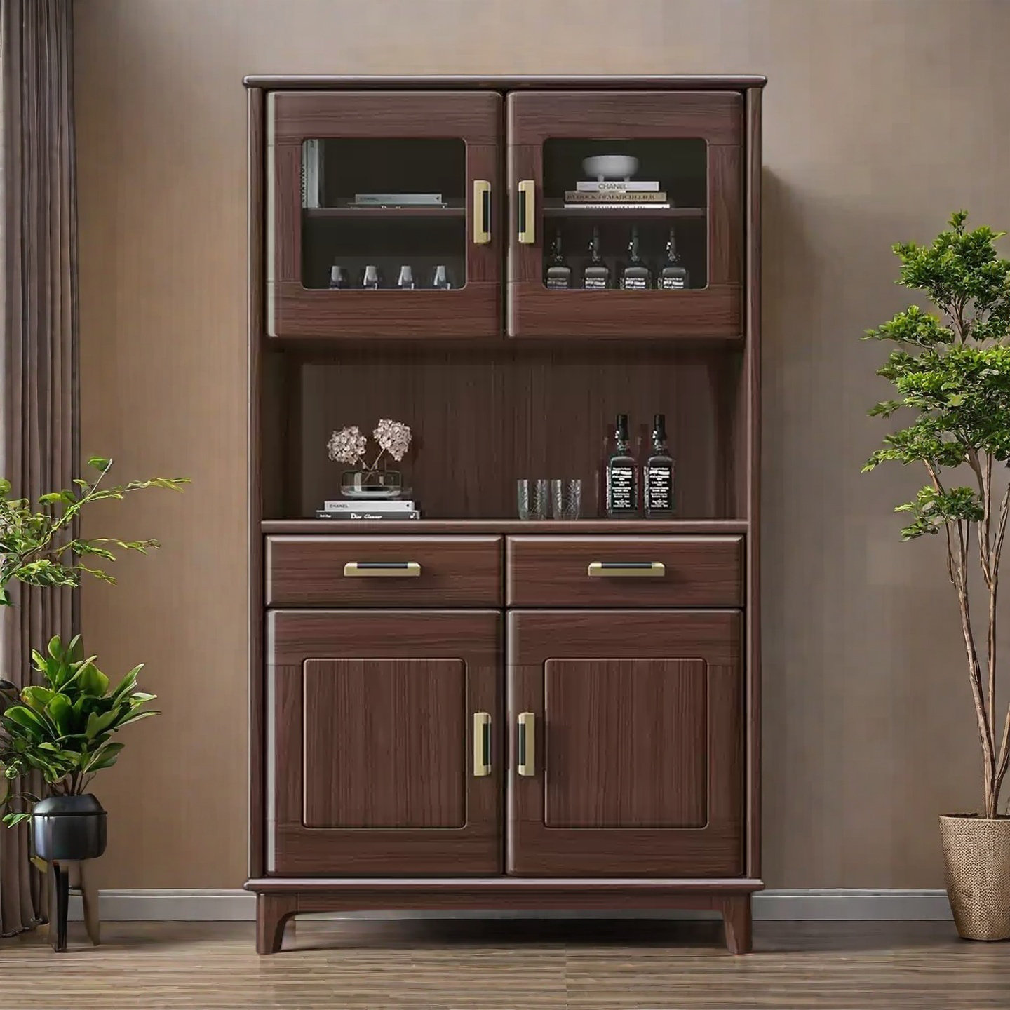 Red Barrel Studio® Light Luxury Retro Minimalist Storage Rack | Wayfair