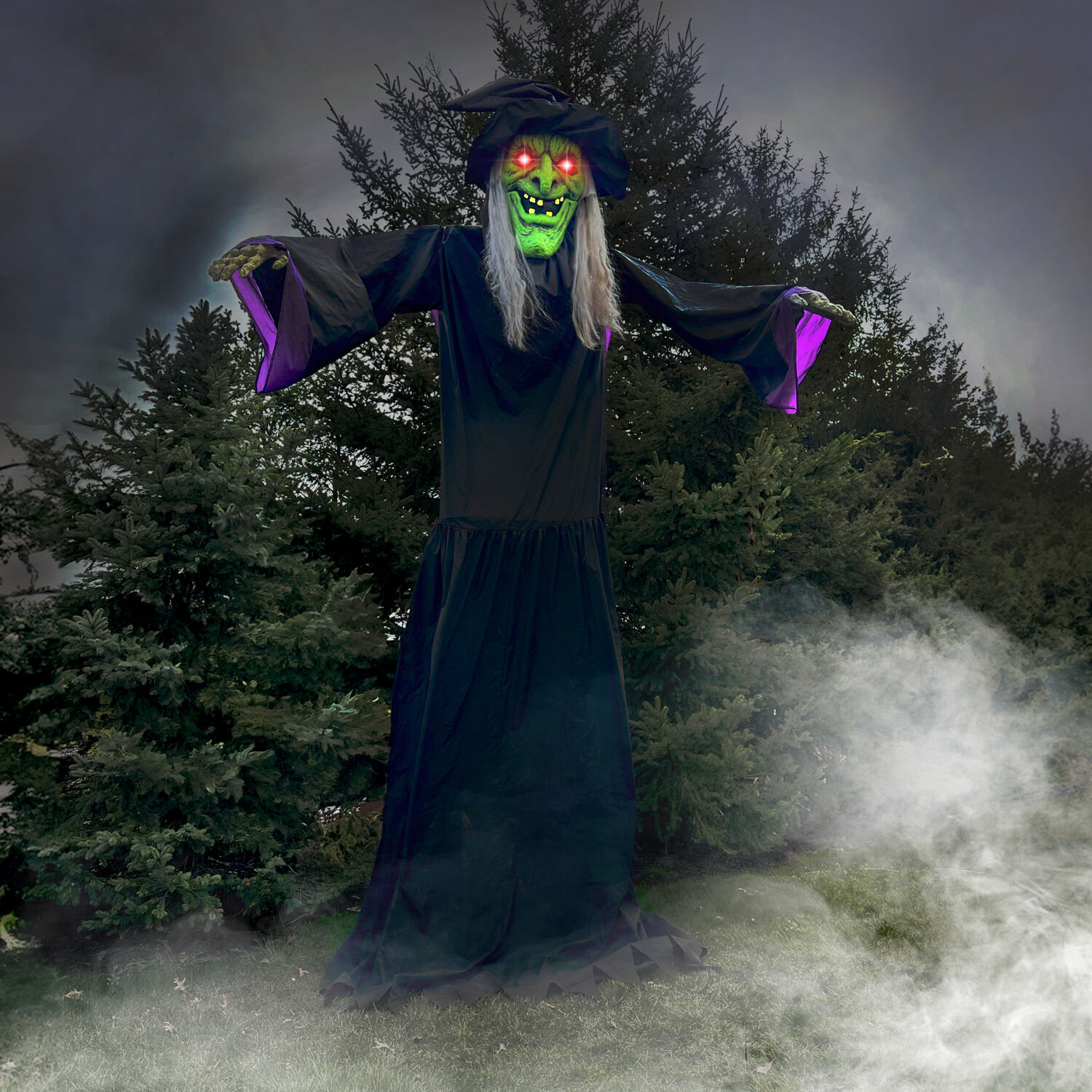 Haunted Hill Farm Witches and Wizards Haunted Hill Farm 15-ft ...