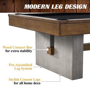 Barrington Billiards Company Barrington Billiards 8' Urban Slate-Tech ...