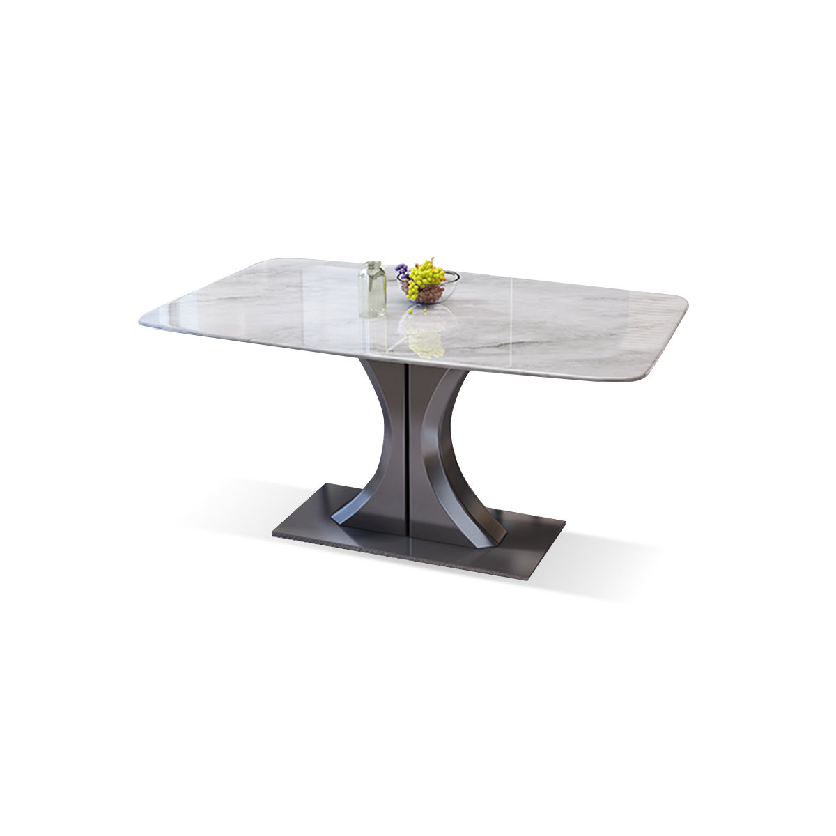 Orren Ellis Picture Colour+Gun-grey Rectangular Microlite+Carbon Steel ...