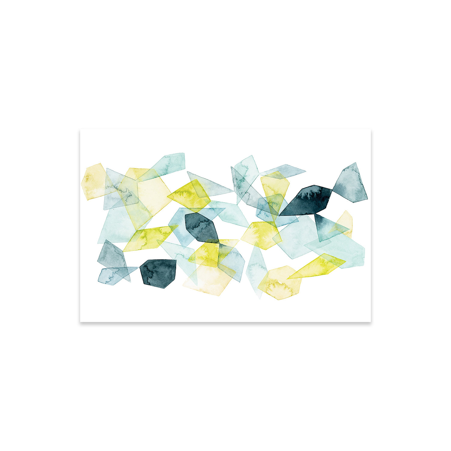 Ivy Bronx Seaglass Abstract I by Grace Popp - Unframed Graphic Art ...