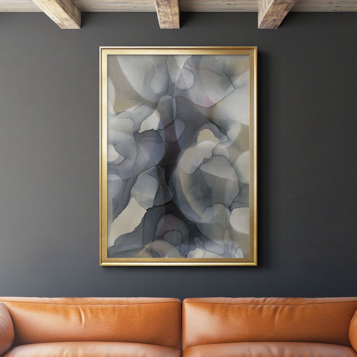Ivy Bronx Heavy Weather Premium Framed Print - Ready To Hang | Wayfair