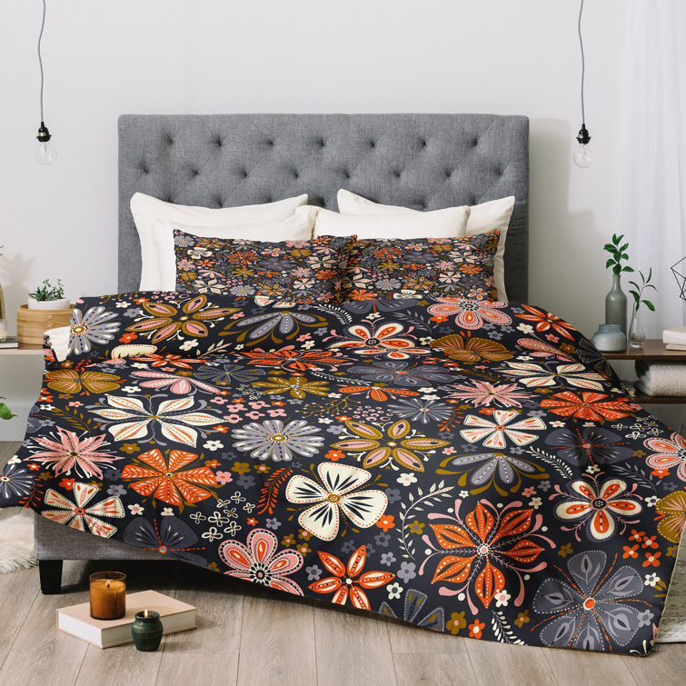 Deny Designs Modern & Contemporary Floral Comforter Set & Reviews | Wayfair