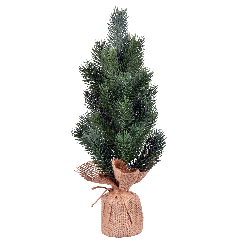 The Holiday Aisle® 19" Blue Spruce Sapling Artificial Christmas Tree ...