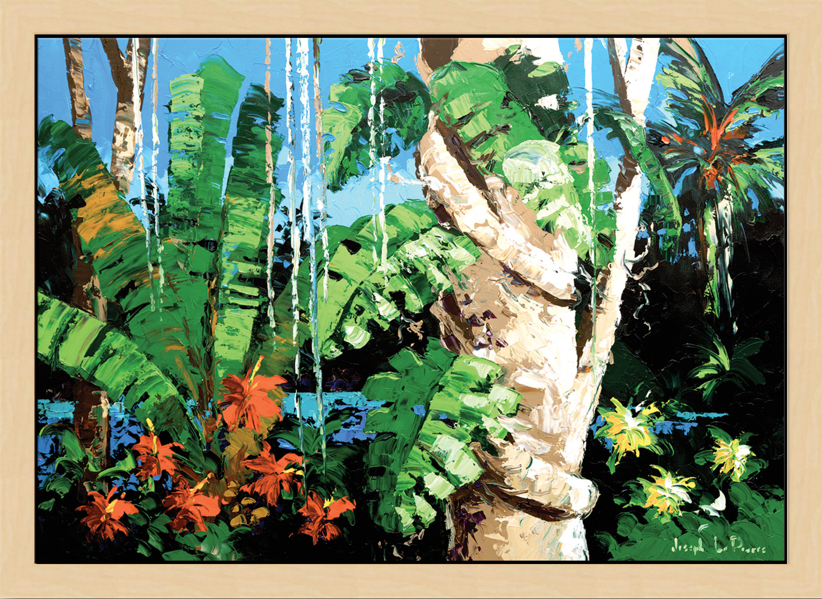 The Finishing Touch Jungle Garden by Joseph LaPierre Painting Print on ...