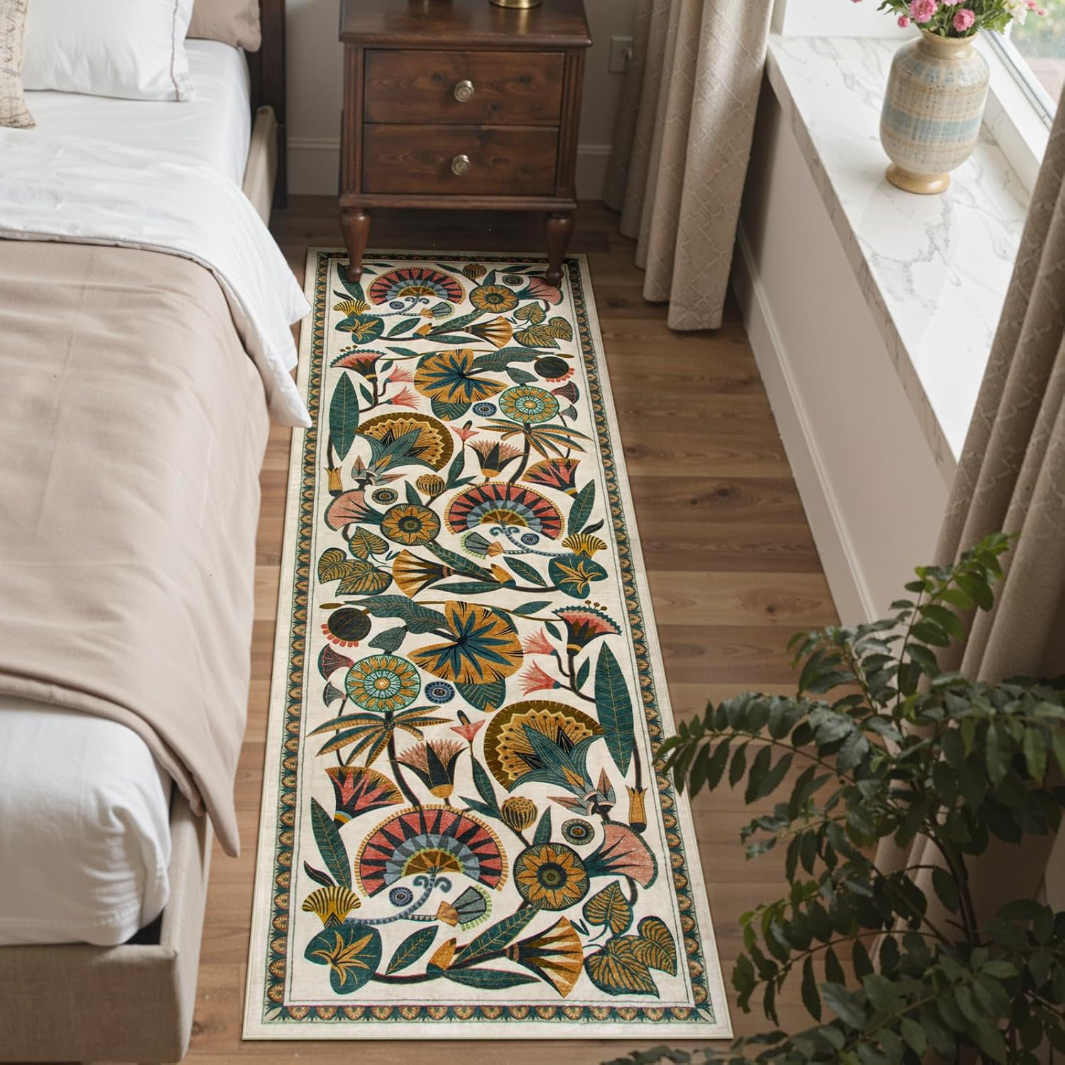 Red Barrel Studio® Washable Kitchen Runner Rug, 2x6 Rug Runners for ...