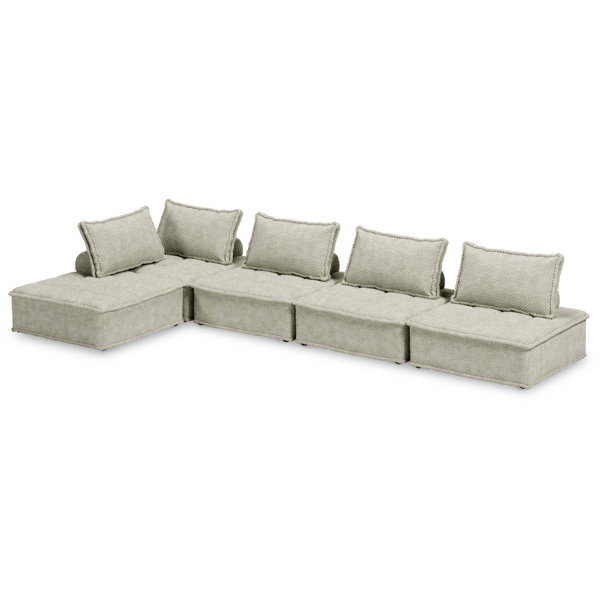 Ashley Furniture Bales 5 - Piece Upholstered Sectional | Wayfair