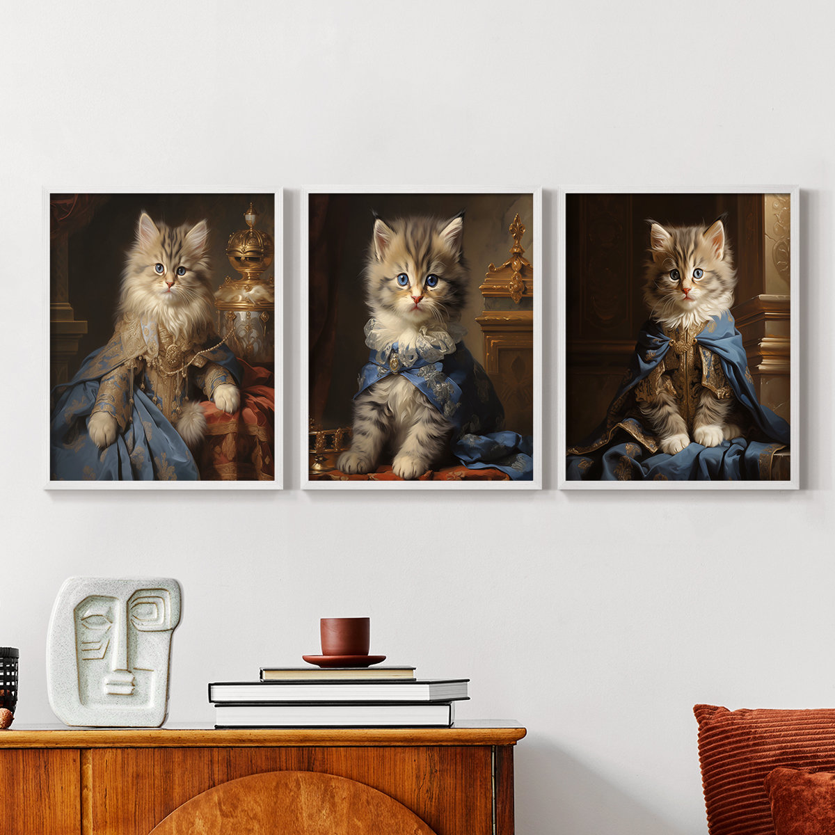Wexford Home Royal Animals Series LVI -Set Of 3 Framed Giclee Prints ...