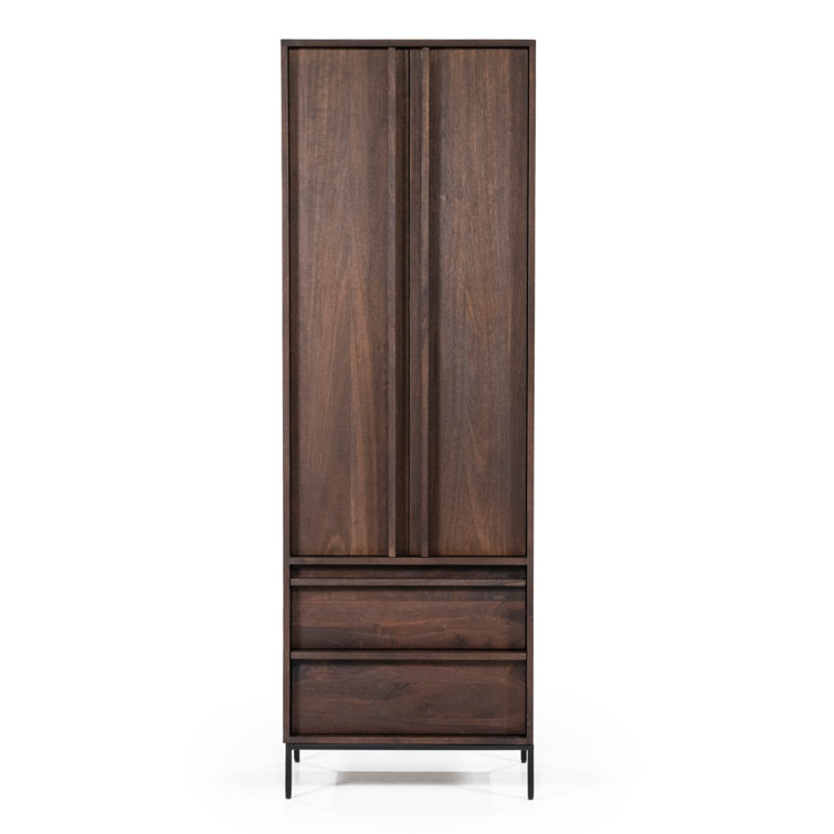Eleonora Jimmy 2 - Door Solid Wood Armoire | Perigold