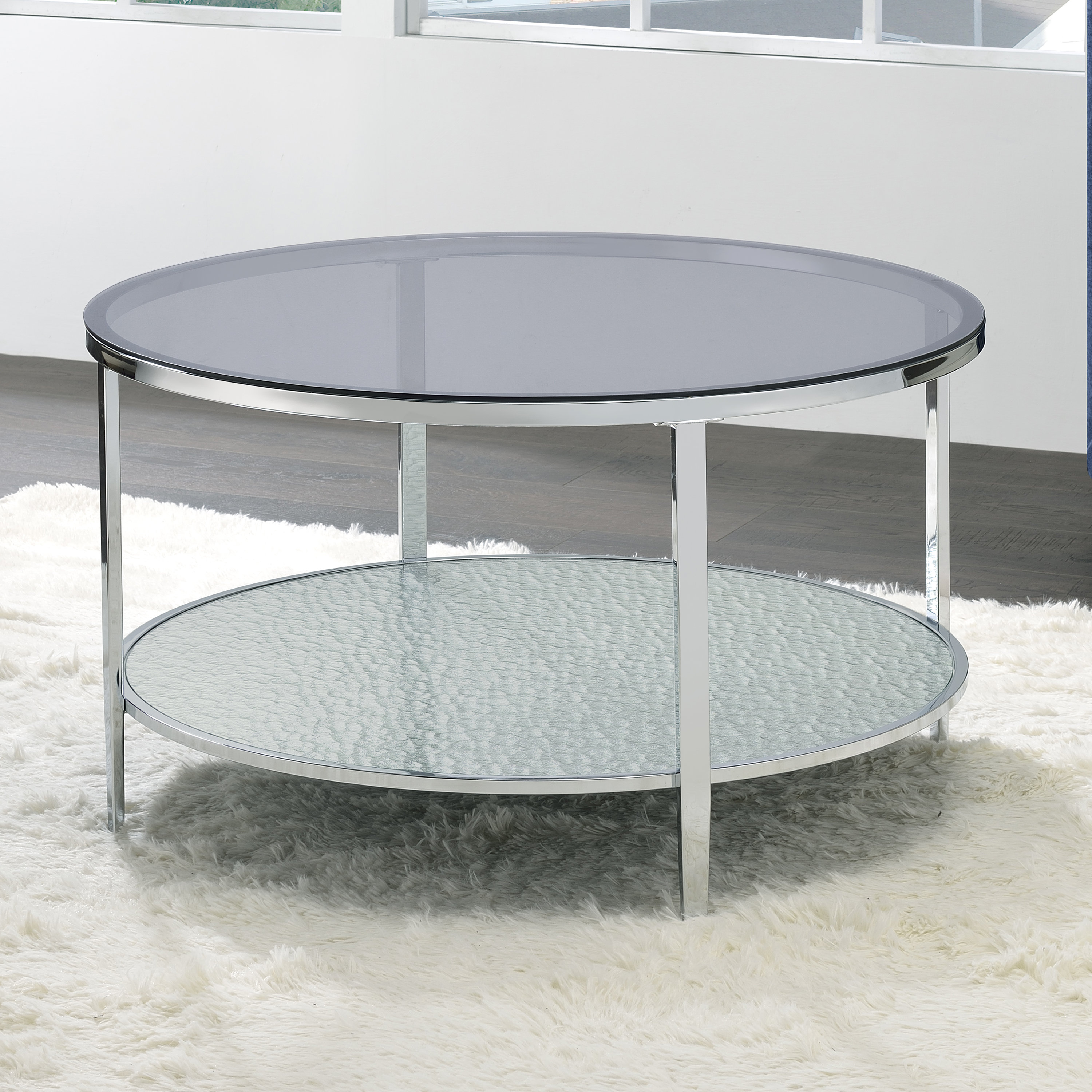 Wrought Studio™ Coblitz 4 Legs Coffee Table with Storage | Wayfair