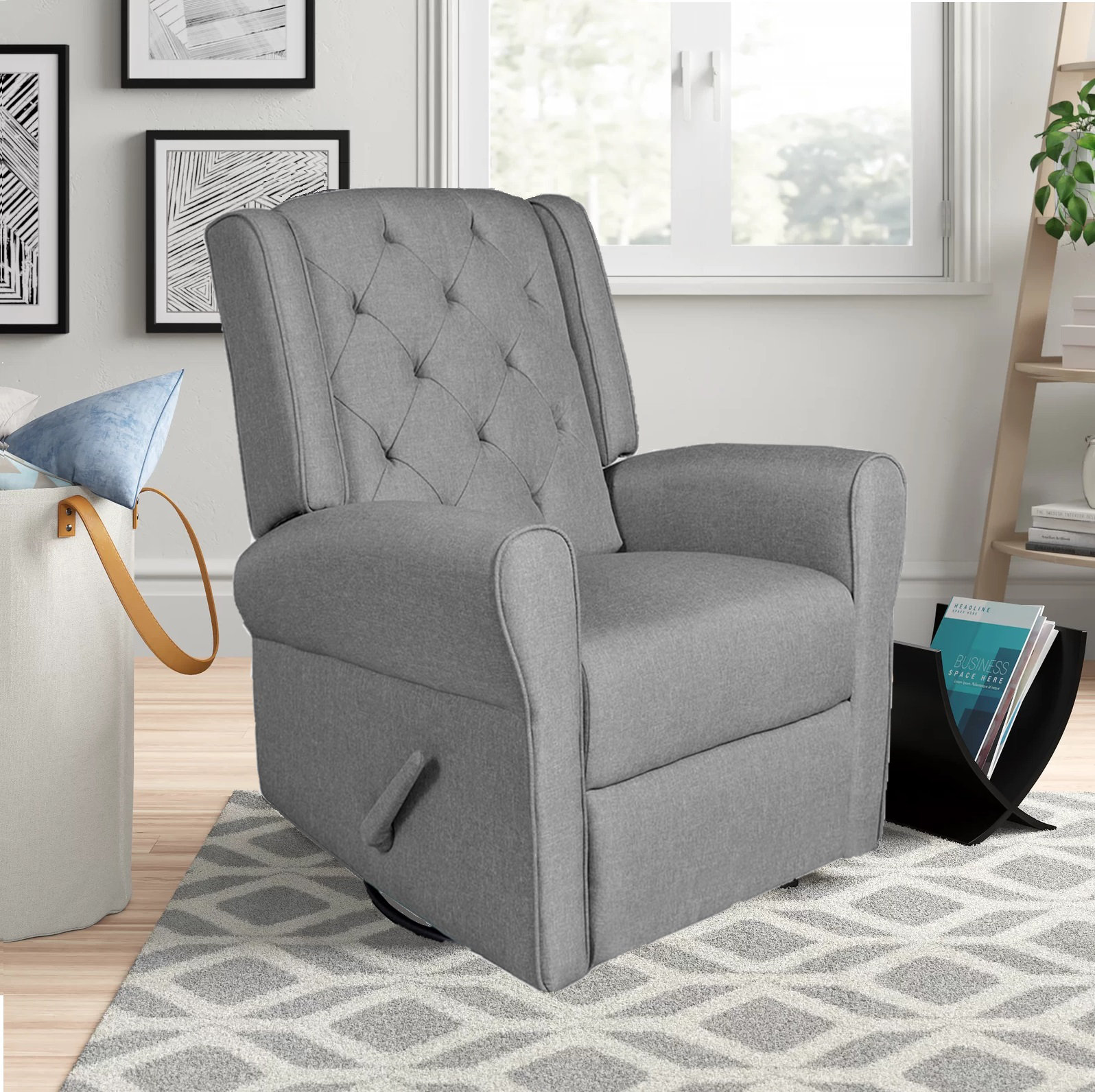 Red Barrel Studio® Swivel Reclining Glider & Reviews | Wayfair