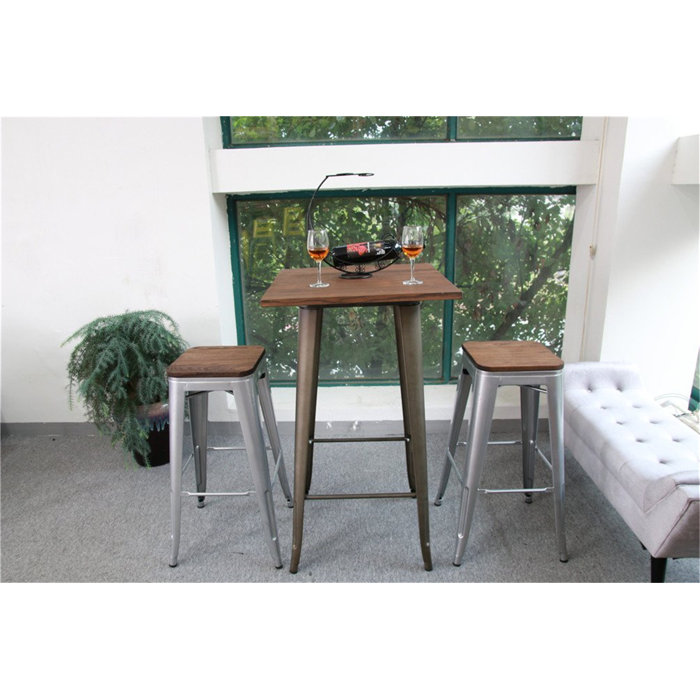 Trent Austin Design® Nesbit Solid Wood Stool & Reviews | Wayfair