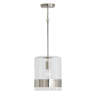 Wrought Studio™ Riles 1 - Light Single Cylinder Pendant | Wayfair