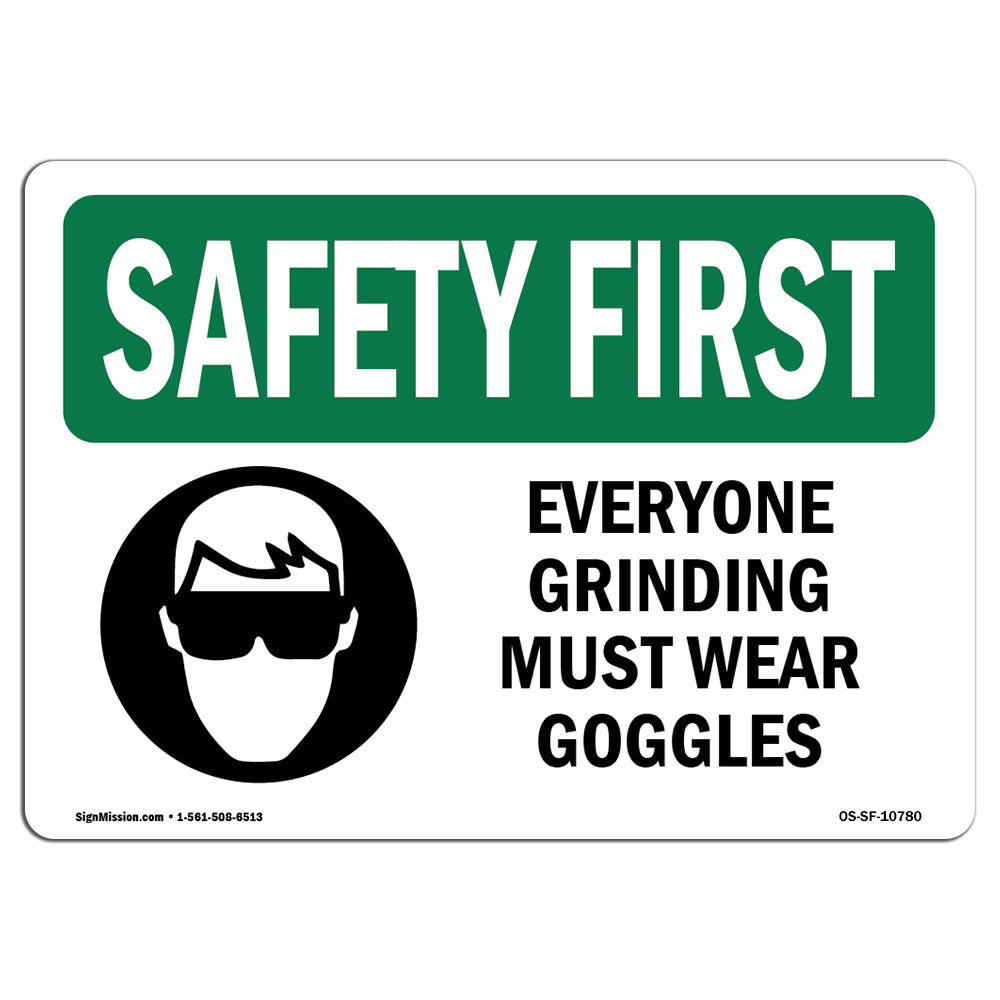 SignMission Osha Safety First Sign | Wayfair