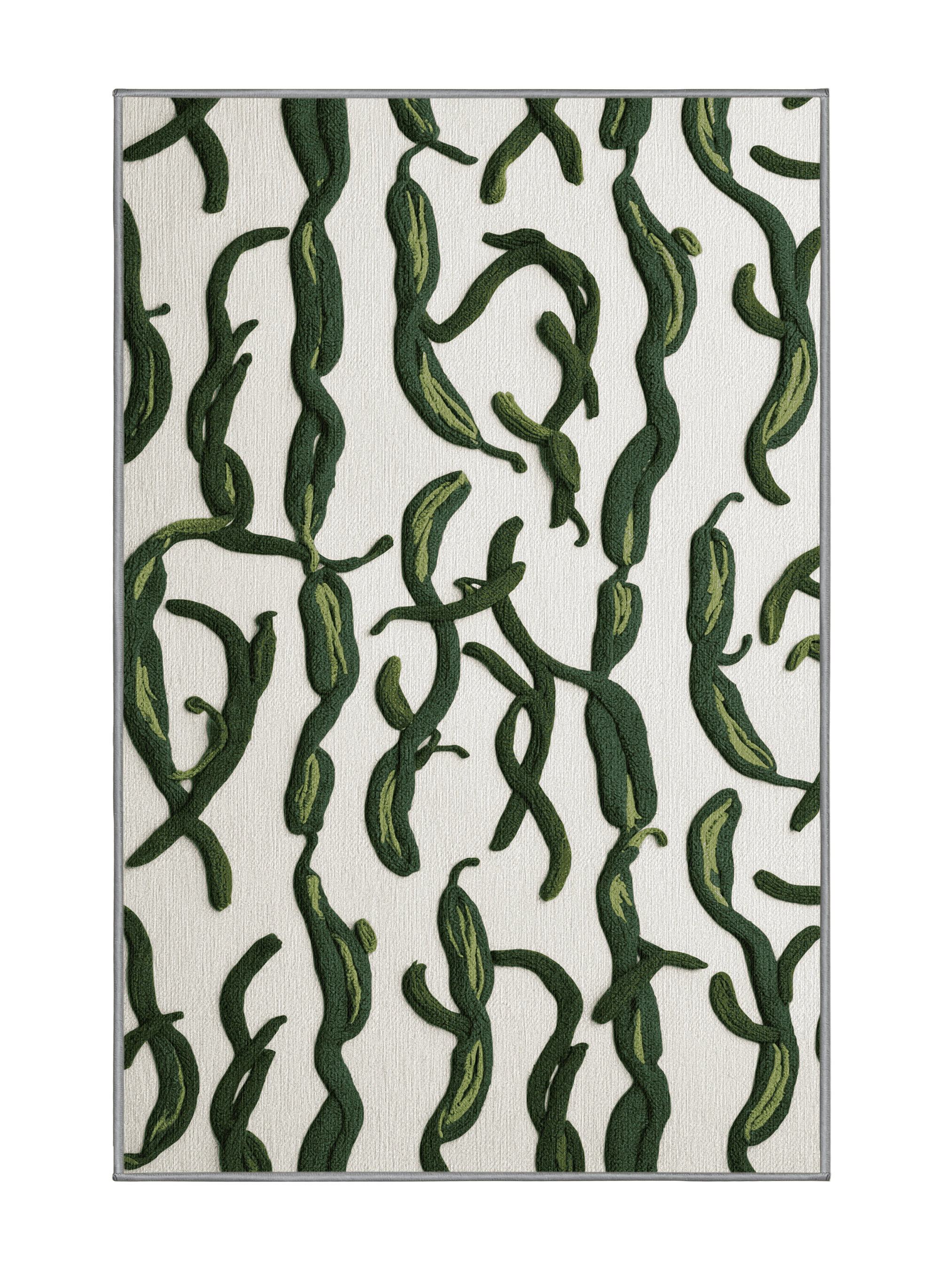 Foundry Select Washable Bean Sprouts Vegetables Area Rug | Wayfair