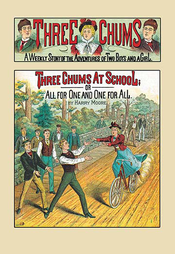 Buyenlarge Three Chums: At School, or All for One and One for All ...