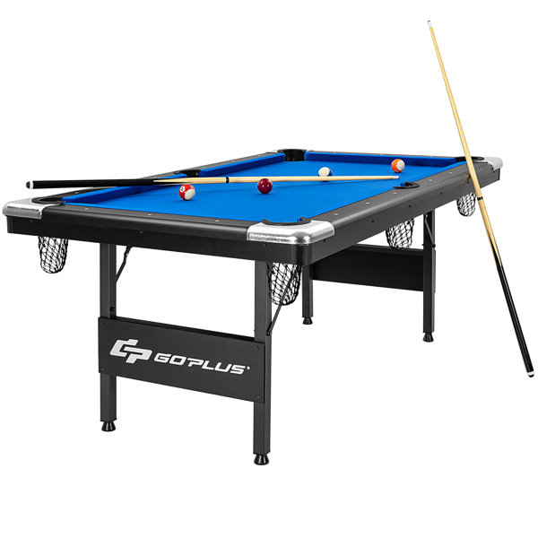 Costway Goplus Foldable Indoor/Outdoor Use Table Billiard Table (89mm ...