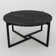 Ivy Bronx Noce coffee table with round marble -effect metal feet ...