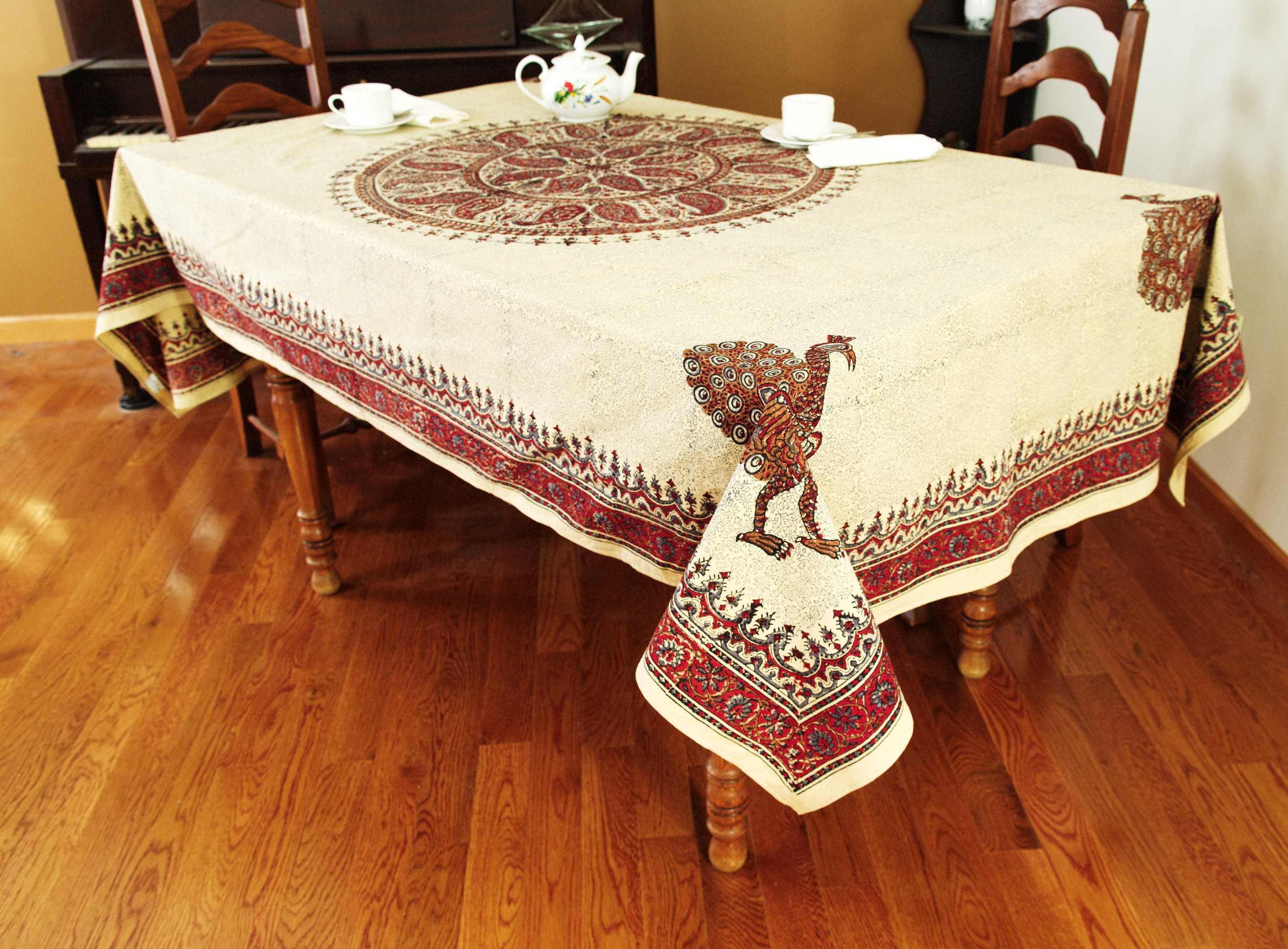 Bungalow Rose 100% Cotton Tablecloth | Wayfair