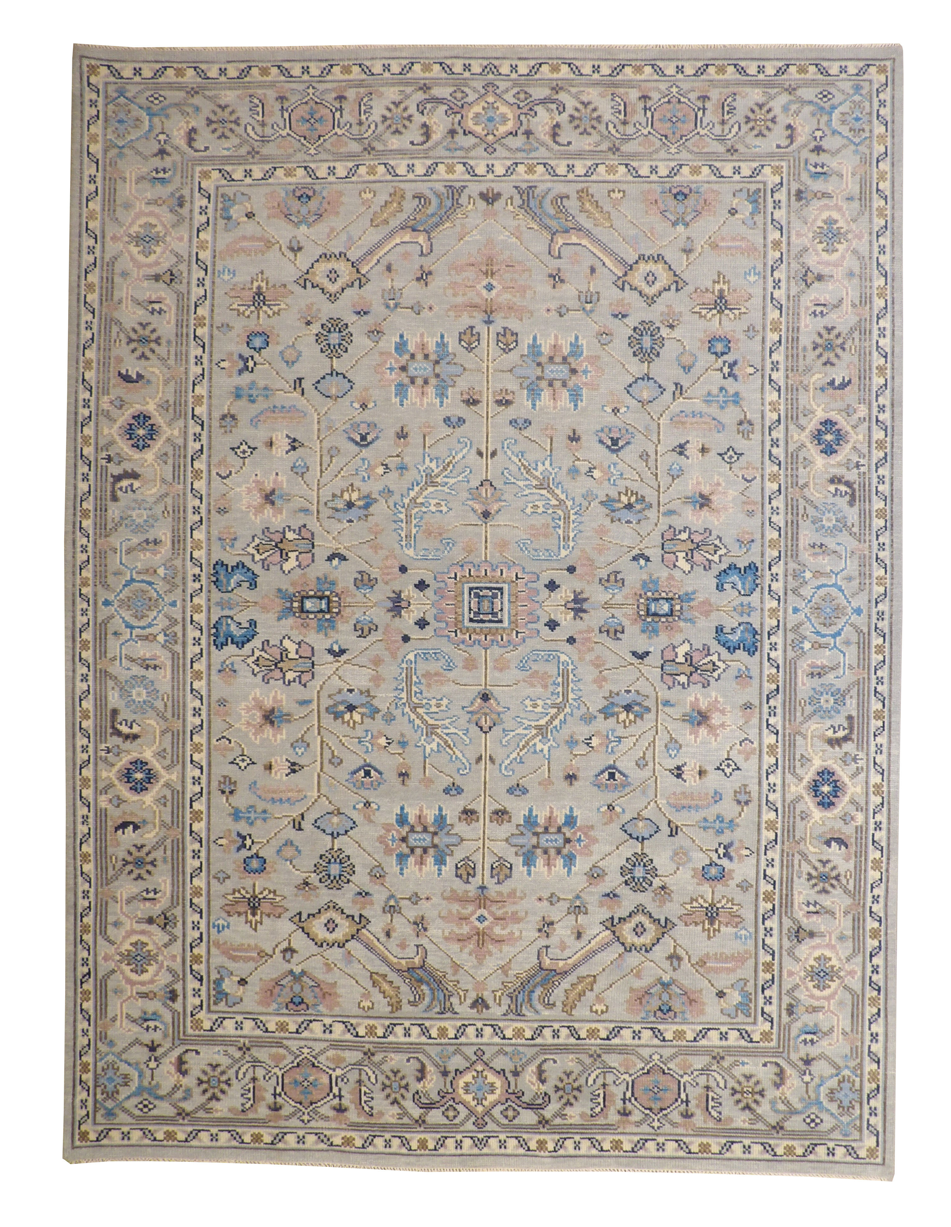 Isabelline Rebak One-of-a-Kind 8.11x11.11 Area Rug Grey | Wayfair