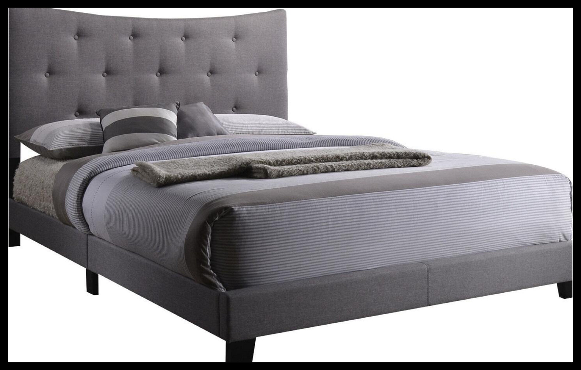 Red Barrel Studio Burniece Upholstered Standard Bed - Wayfair Canada