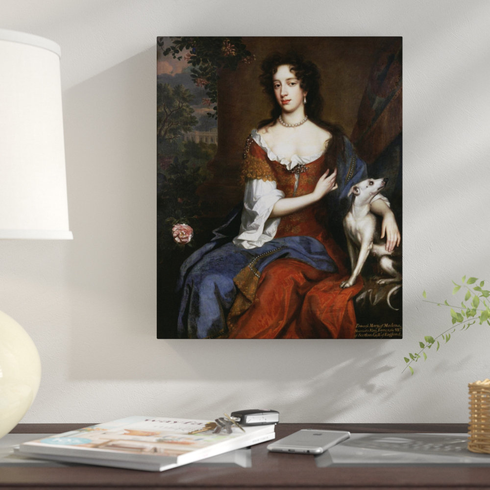 East Urban Home 'Portrait of Mary of Modena Queen of James II' Print on ...