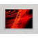 Bright Star Red Distraction - Single Picture Frame Print on Canvas ...
