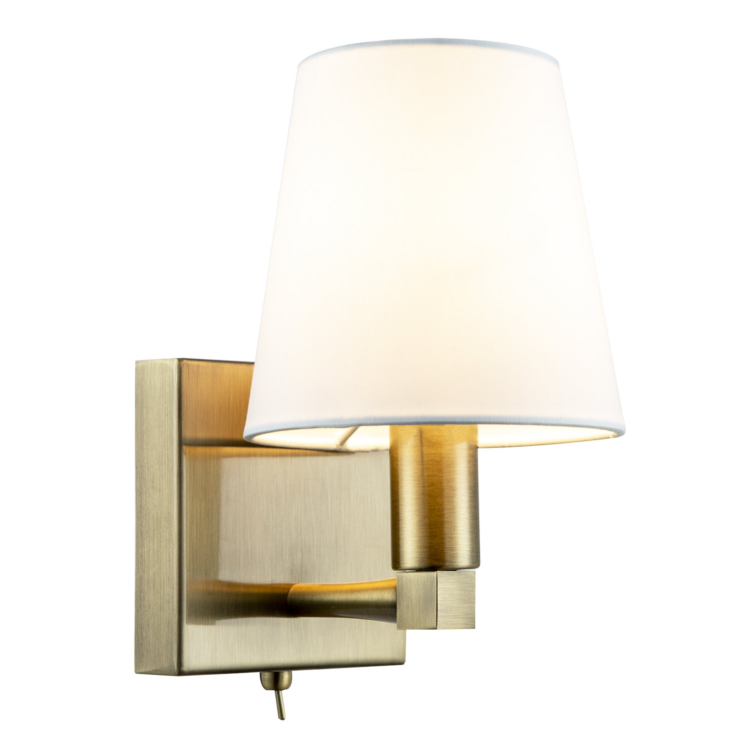 Fairmont Park Sleek Bedside Wall Light With Toggle Switch And Shade By ...